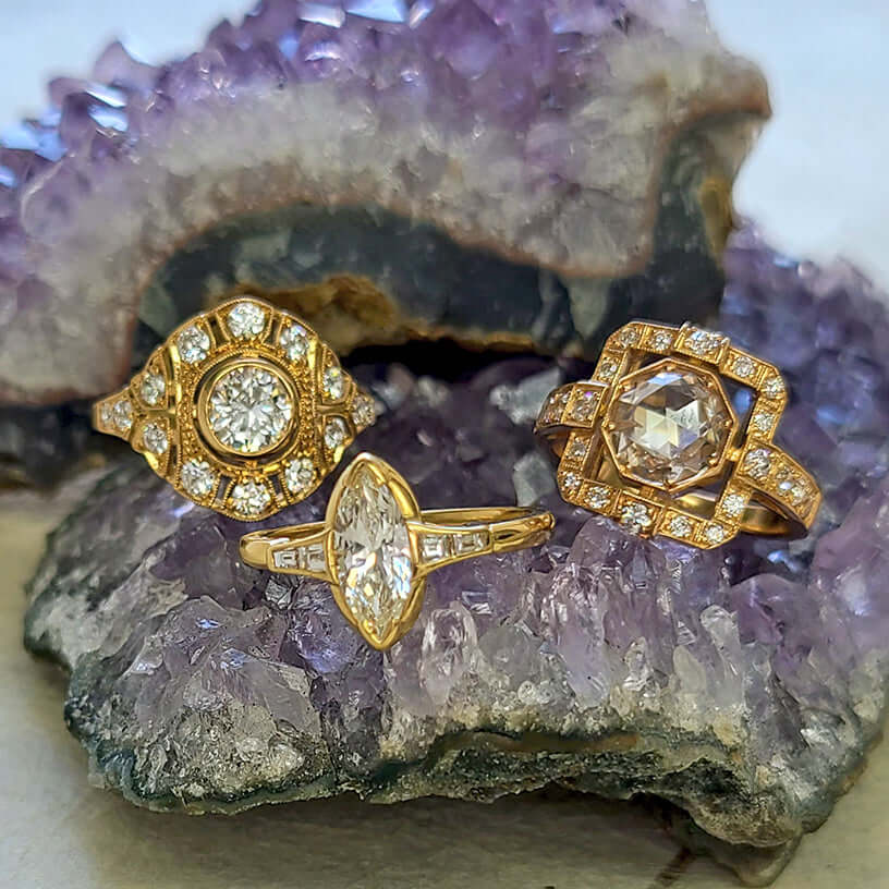 Right Hand Rings – SINGLE STONE