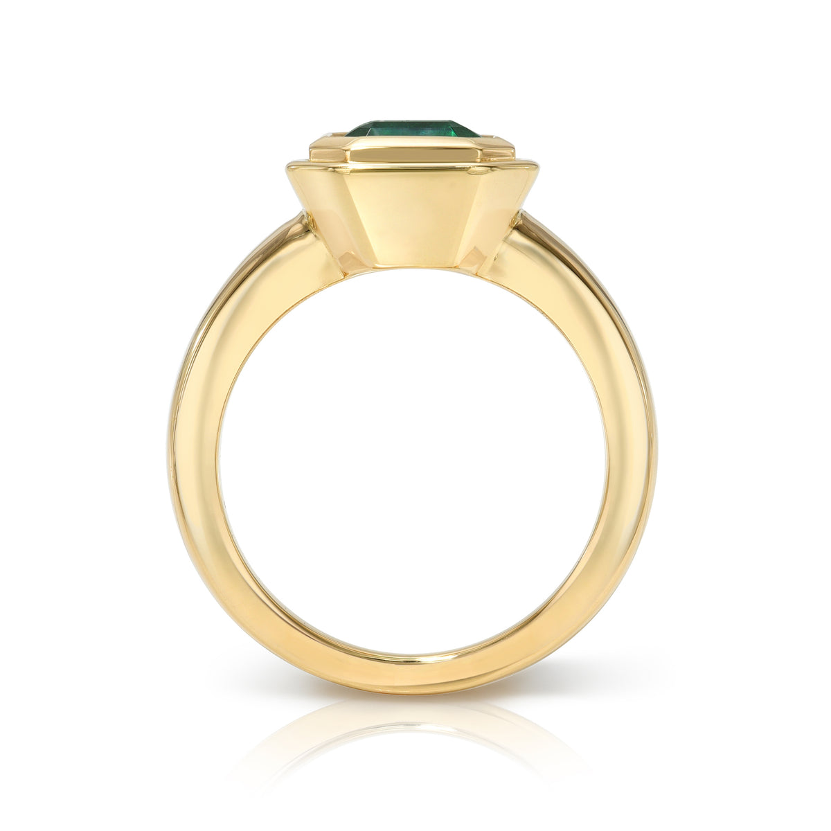 ARIA EMERALD RING | SINGLE STONE