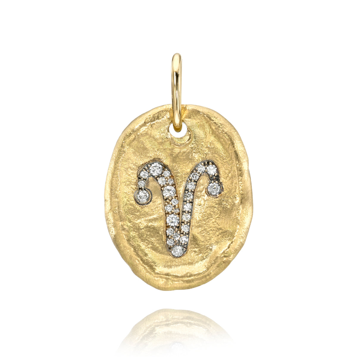 ZODIAC PENDANT - ARIES | SINGLE STONE