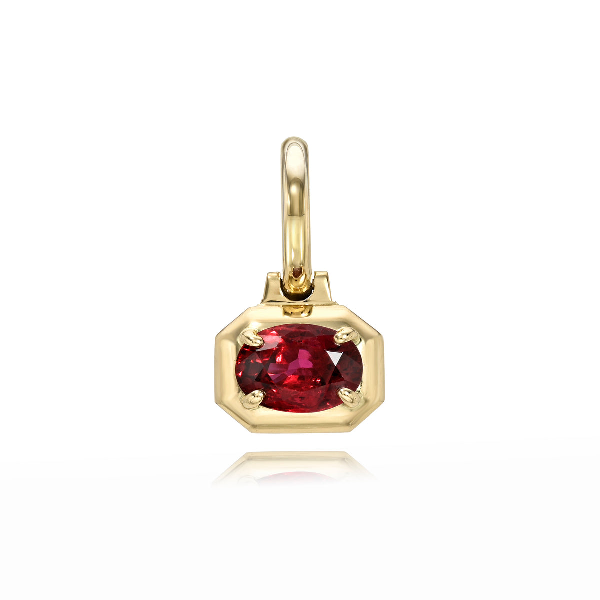 LOLA PENDANT WITH GEMSTONE | SINGLE STONE