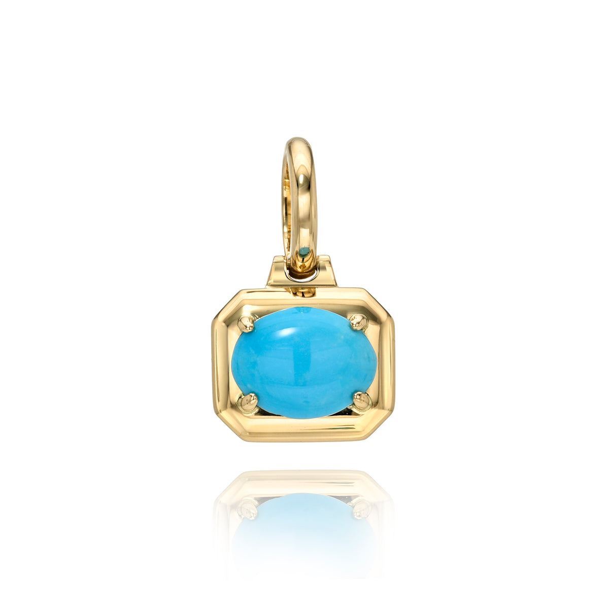LOLA PENDANT WITH GEMSTONE | SINGLE STONE