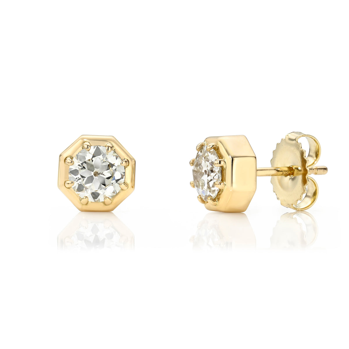 LOLA STUDS | SINGLE STONE