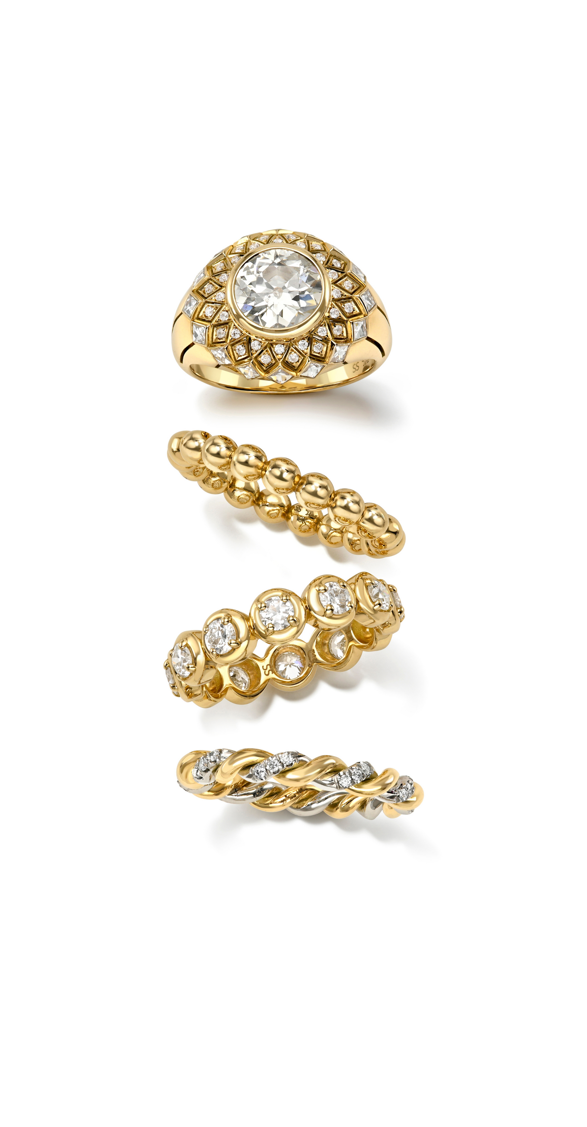 SINGLE STONE - Vintage Diamonds in Handcrafted Settings