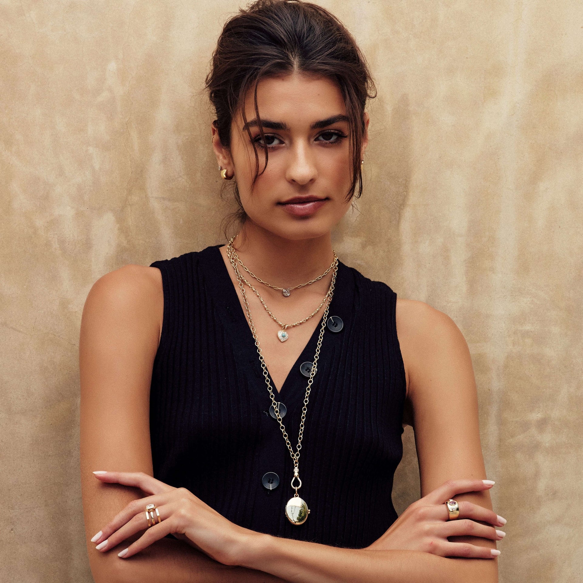 HARMONY LOCKET | SINGLE STONE