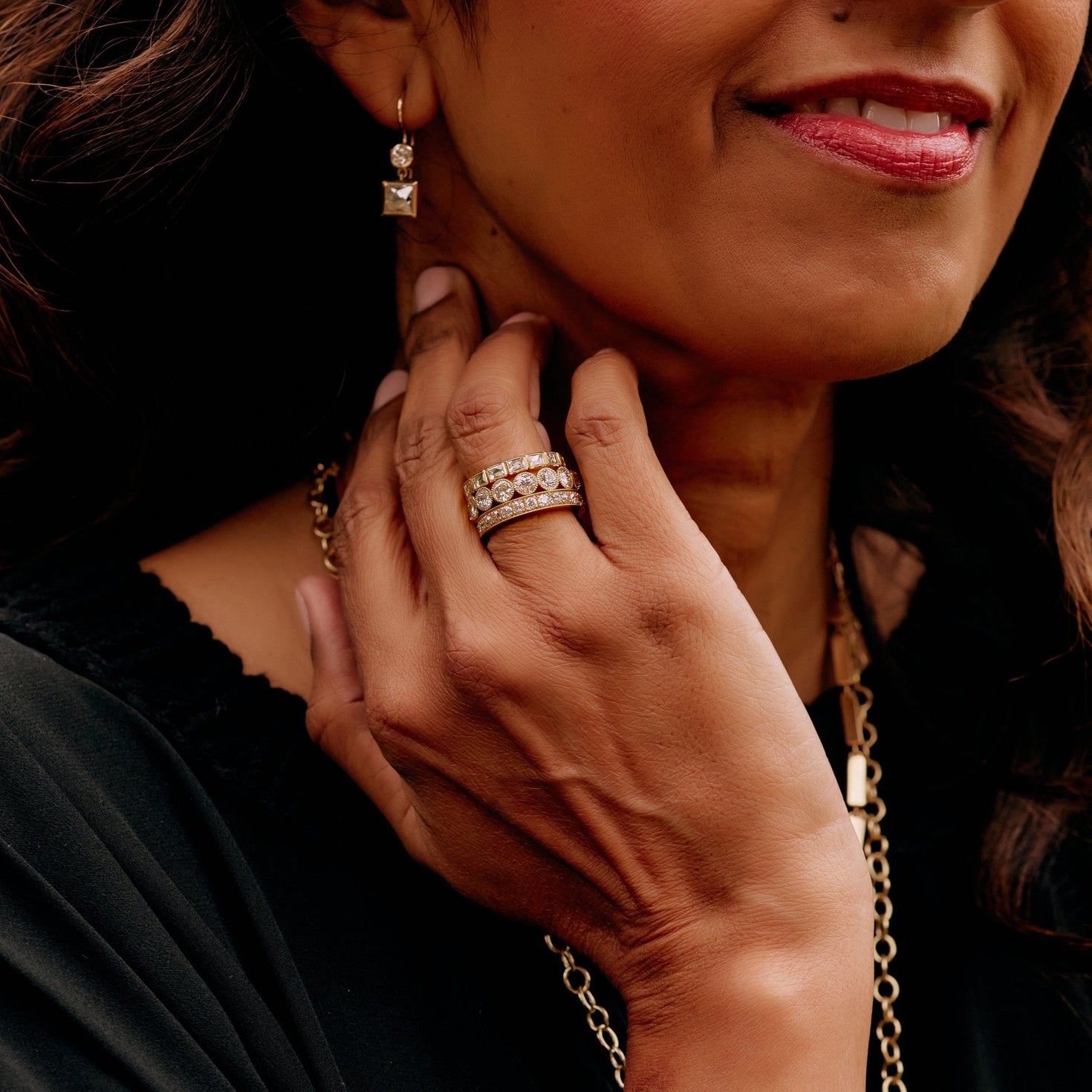 CARMELA MEDIUM | SINGLE STONE